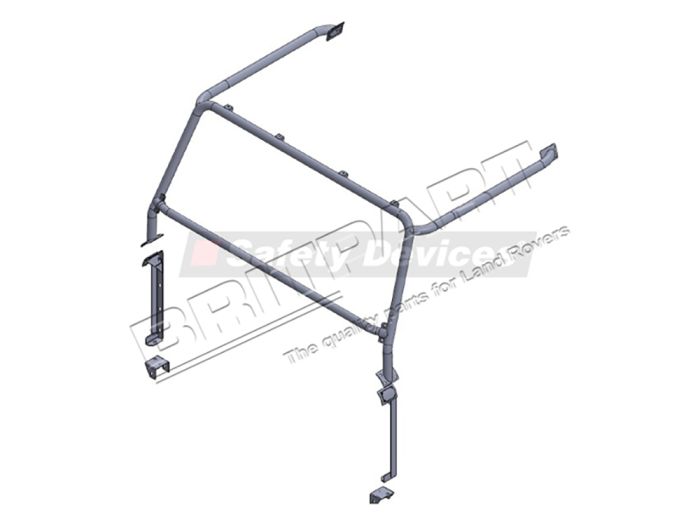 RBL1383SSS-SAFETY DEVICES Safety Devices Defender 90 Har-Land Rover ...