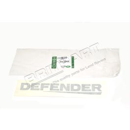DAH500320 | Rear End Decal - Name Plate - DEFENDER - Brunel Graphite ...
